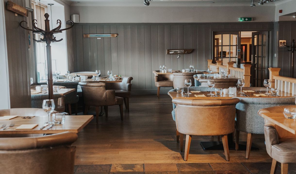 The Boatshed Restaurant at the Royal Hotel Isle of Lewis Outer Hebrides
