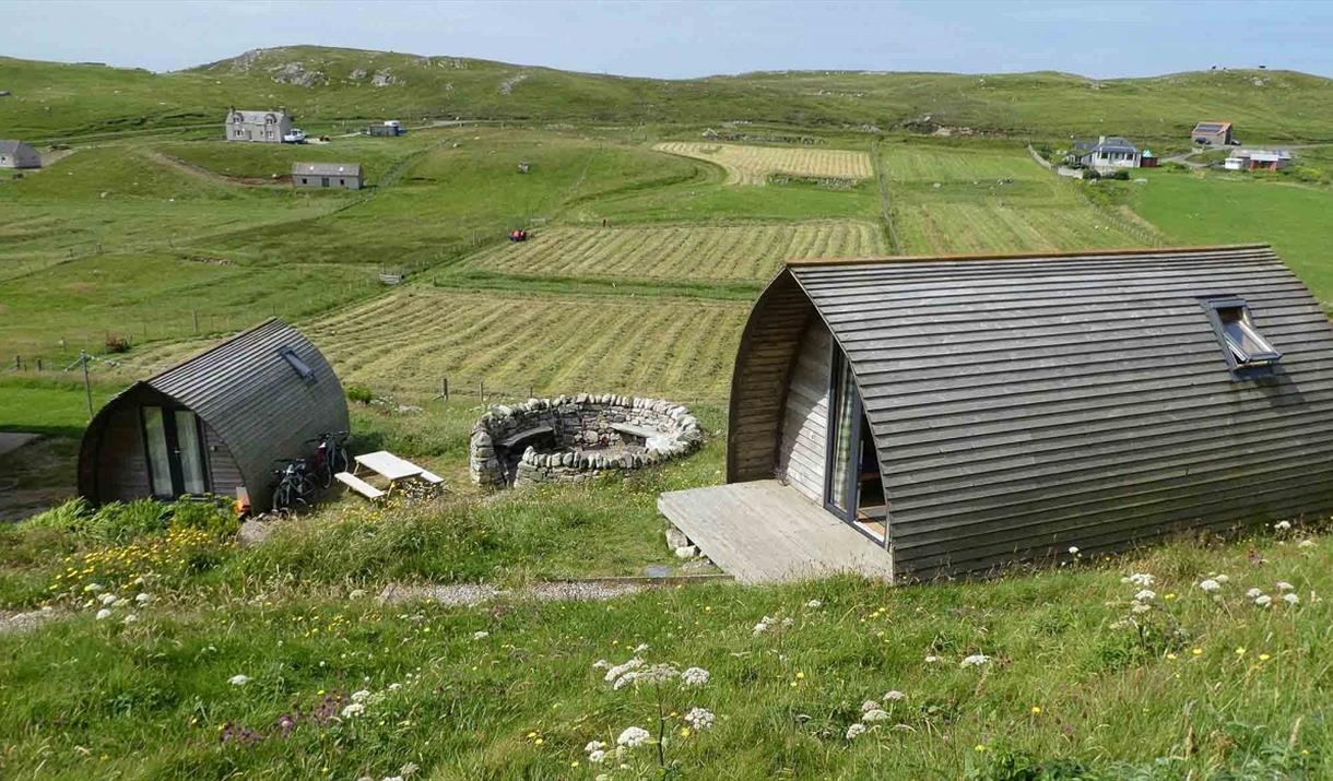 Mangersta Croft Holidays - Camping pods in Isle Of Lewis, Lewis ...